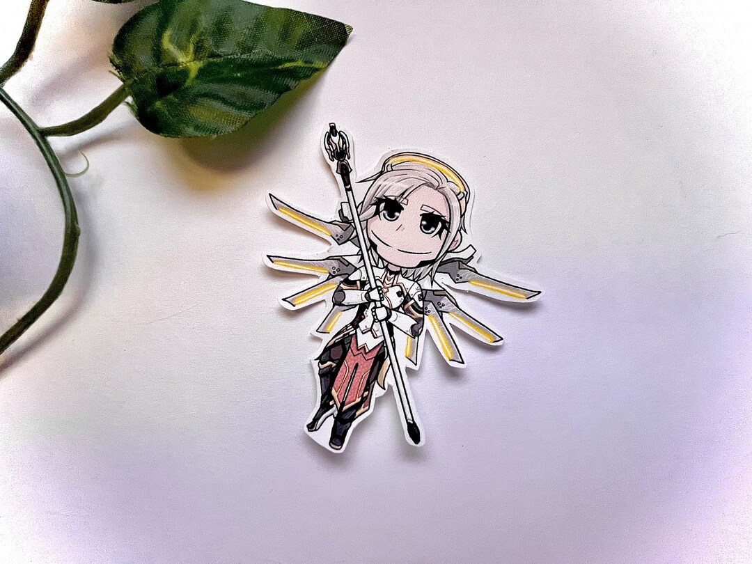 Mercy Sticker // Overwatch 2, Overwatch Stickers (angela Ziegler) - Etsy