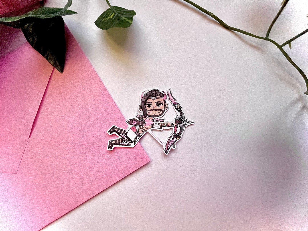 Cupid Hanzo Sticker // Overwatch 2 , Overwatch Stickers (hanzo Shimada ...
