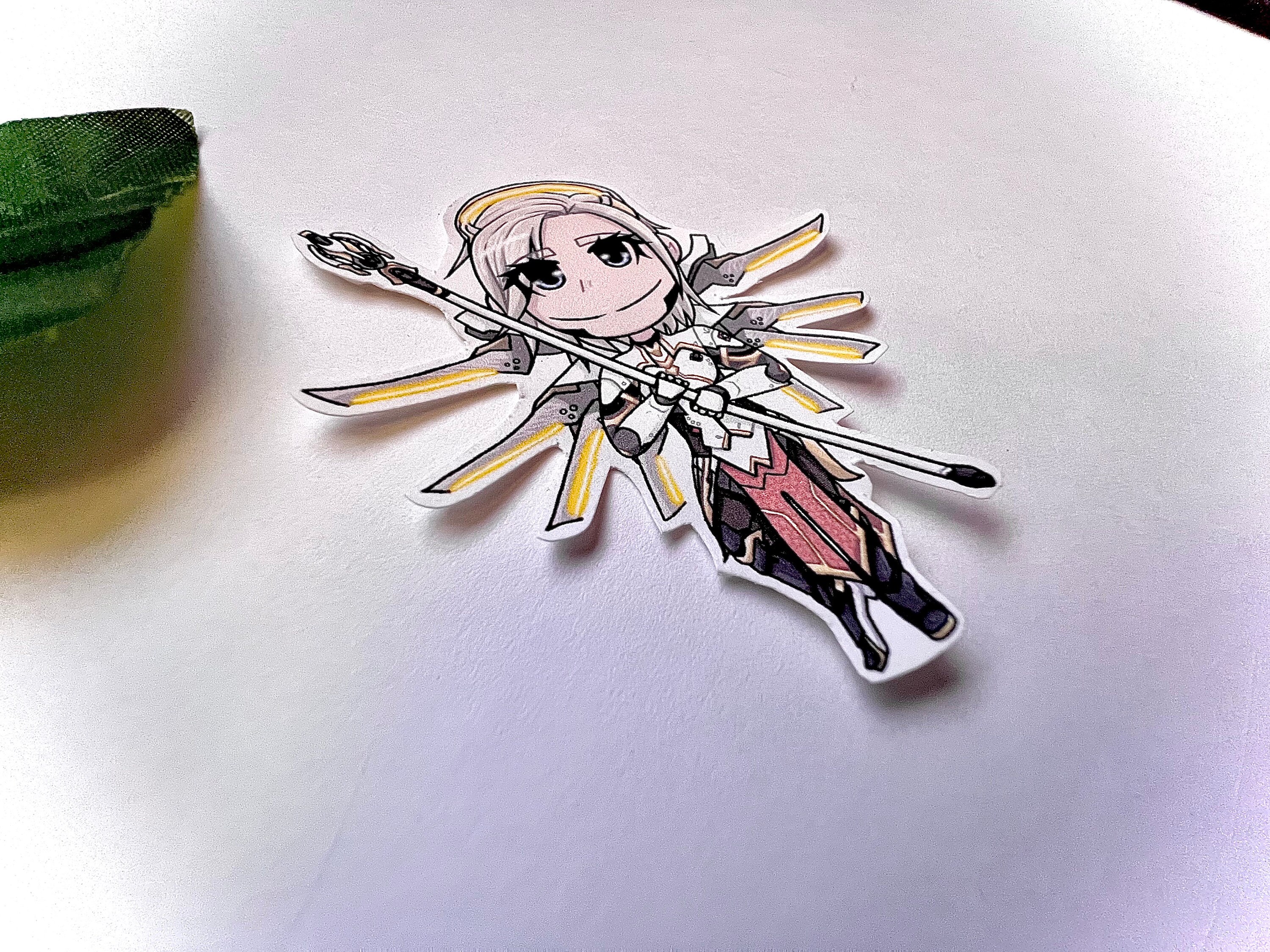 Mercy Sticker // Overwatch 2, Overwatch Stickers (angela Ziegler) - Etsy