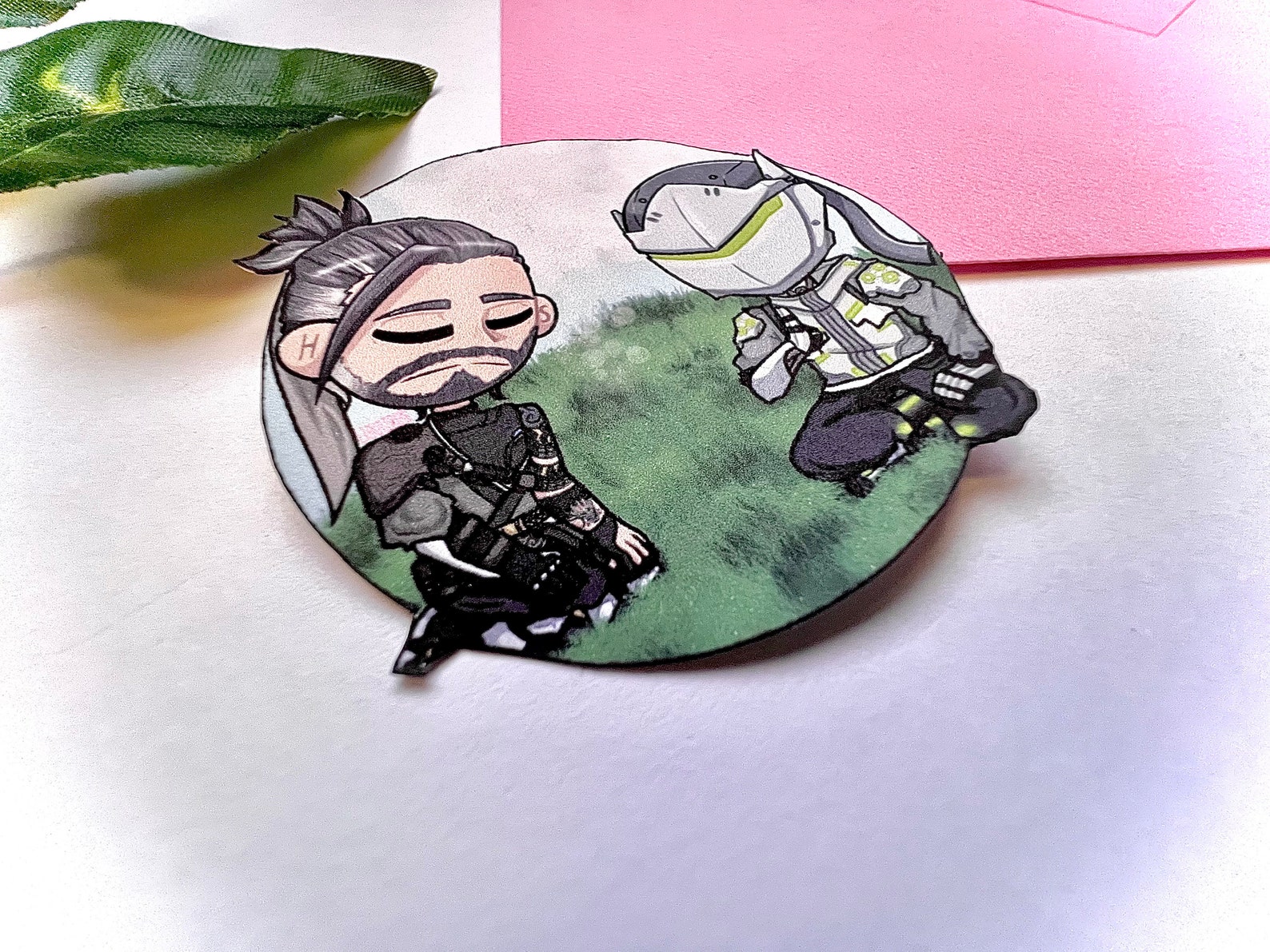 Genji and Hanzo Sticker // Overwatch 2, Overwatch Stickers (genji ...