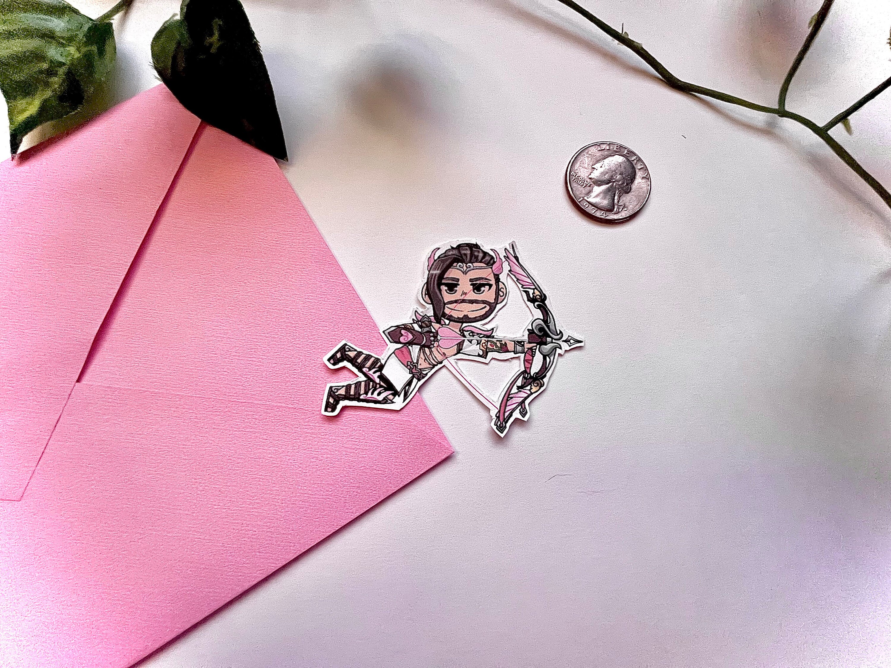 Cupid Hanzo Sticker // Overwatch 2 , Overwatch Stickers hanzo Shimada ...