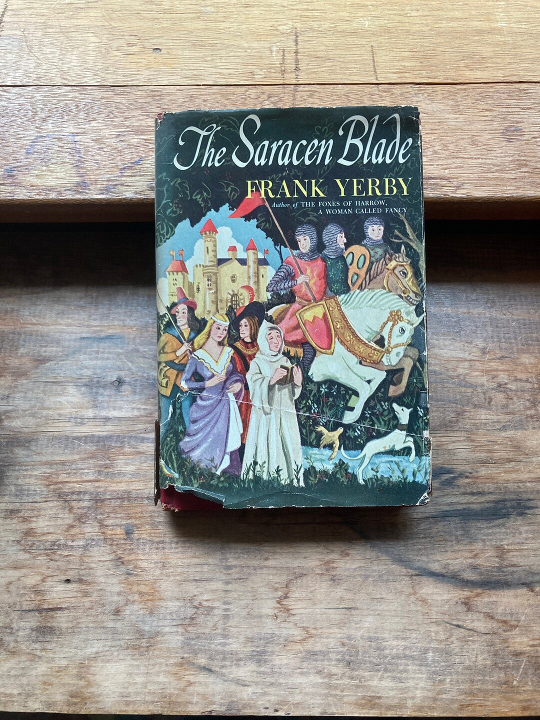 The Saracen Blade. by Frank Yerby. 1952 Hardcover. Red Book Decor/home ...