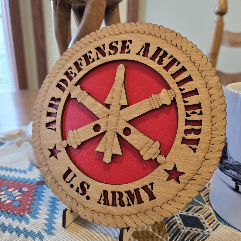 U.S. Army Air Defense Artillery Wall Art / Desktop Tribute - Etsy