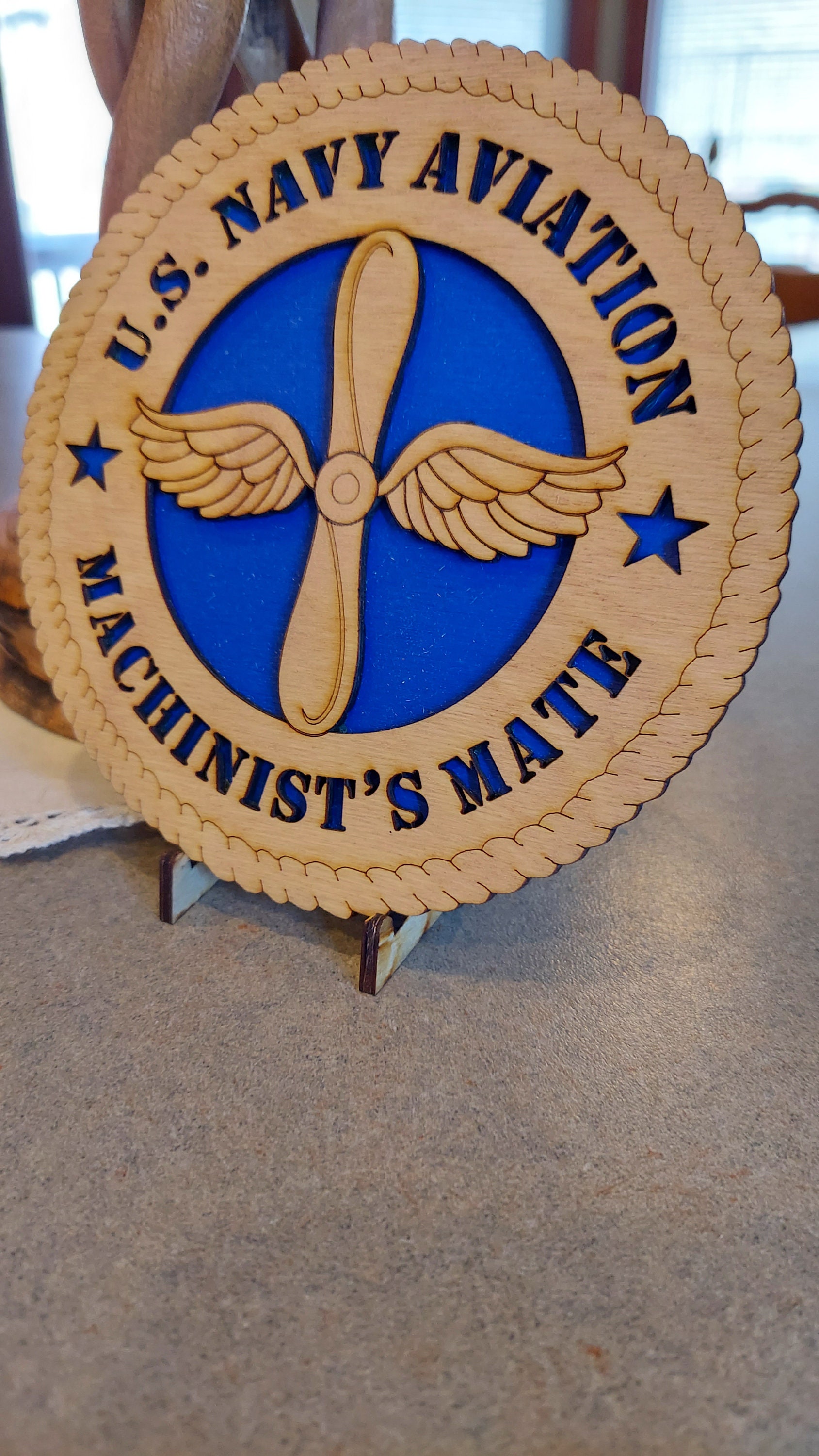 US Navy Aviation Machinist's Mate Wall Art/shadow Box Tribute - Etsy