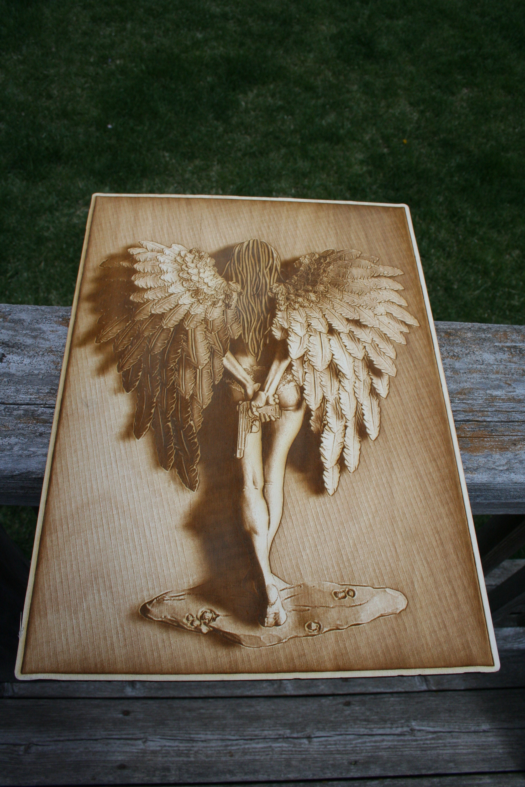 Little Angel With a Big Surprise Angel Wings Guardian - Etsy