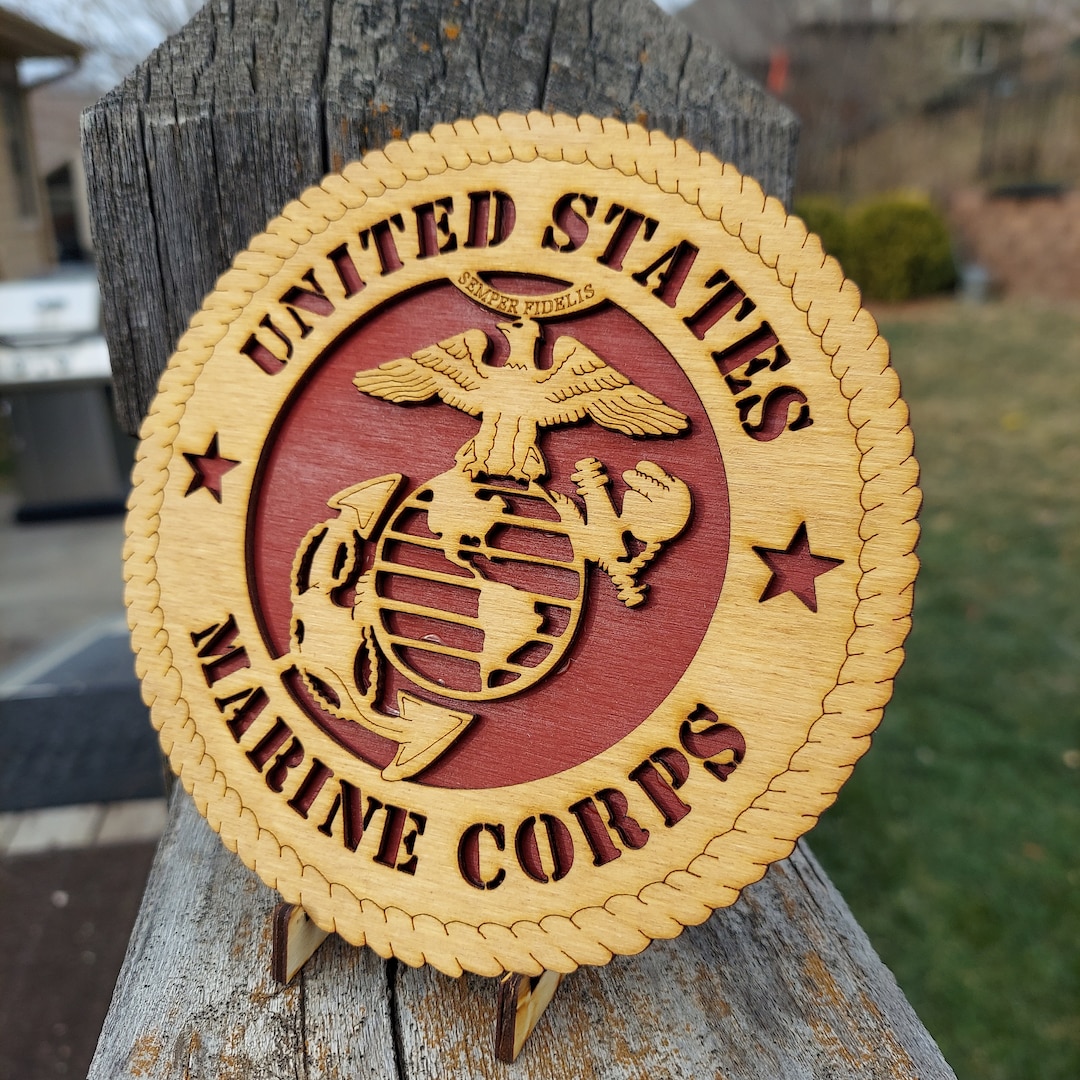USMC Officially Licensed #541-24, EGA Desktop Tribute - Marine Gift ...