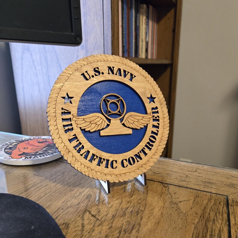 US Navy Air Traffic Control ATC Wall Art / Desktop Tribute - Etsy