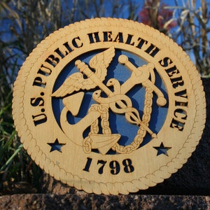 United States Public Health Service Tribute Plaque - USPHS Home Decor ...
