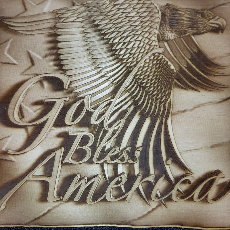 God Bless America Sign - Etsy