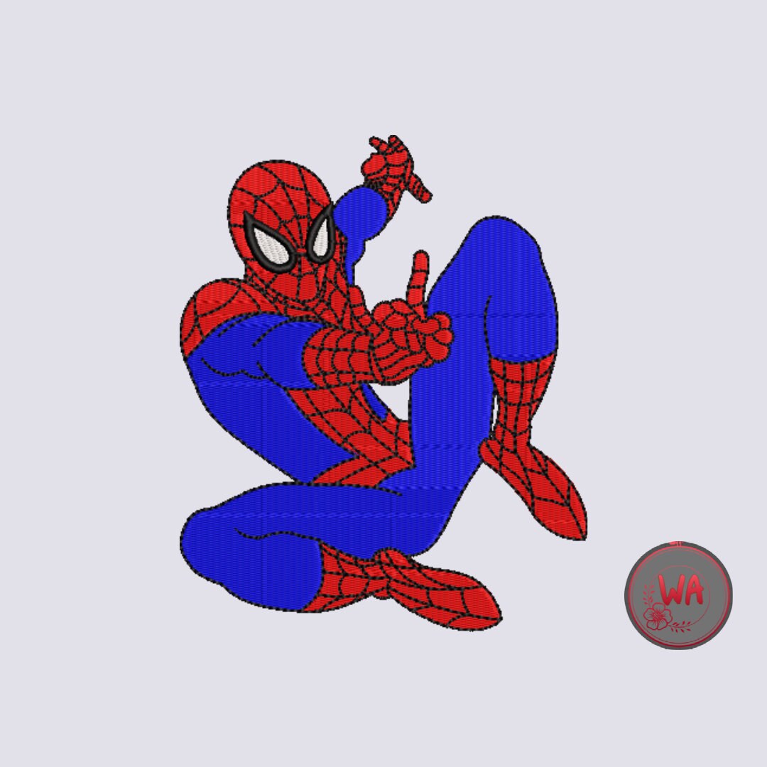 Superhero Embroidery Design, Superhero Embroidery Design Machine Files ...