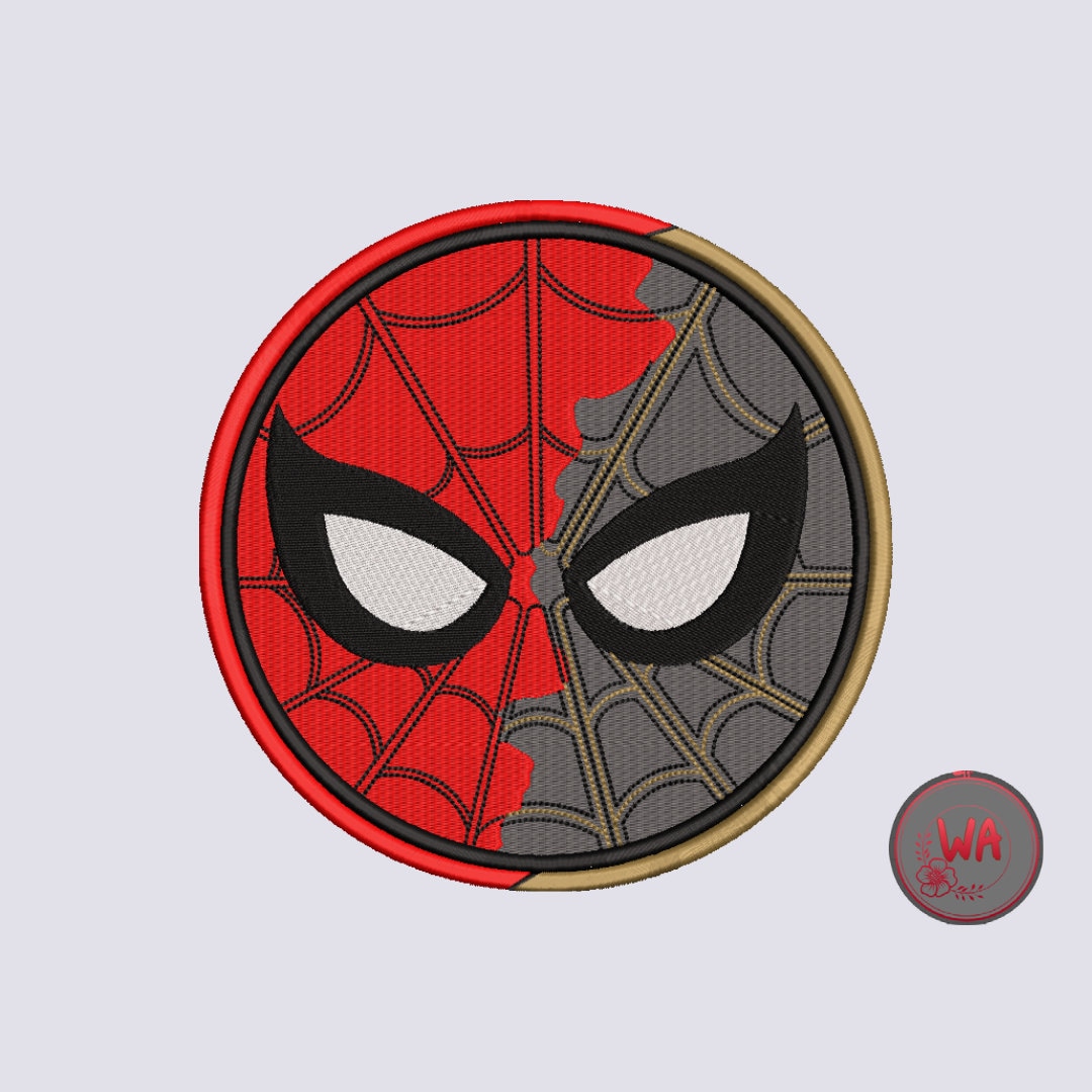 Spiderman No Way Home Logo Digital Embroidery Design Super - Etsy