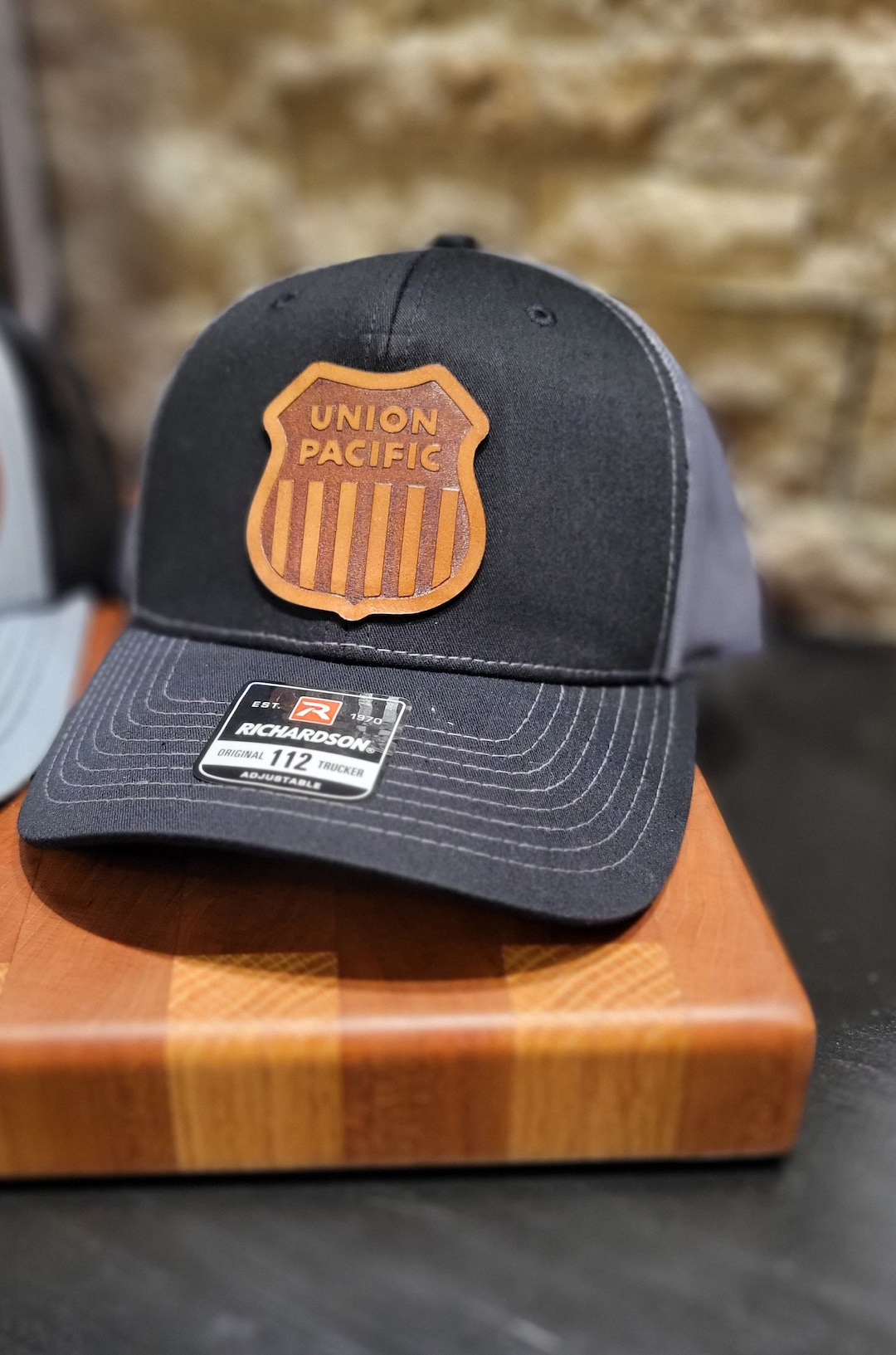 Union Pacific Leather Patch - Etsy