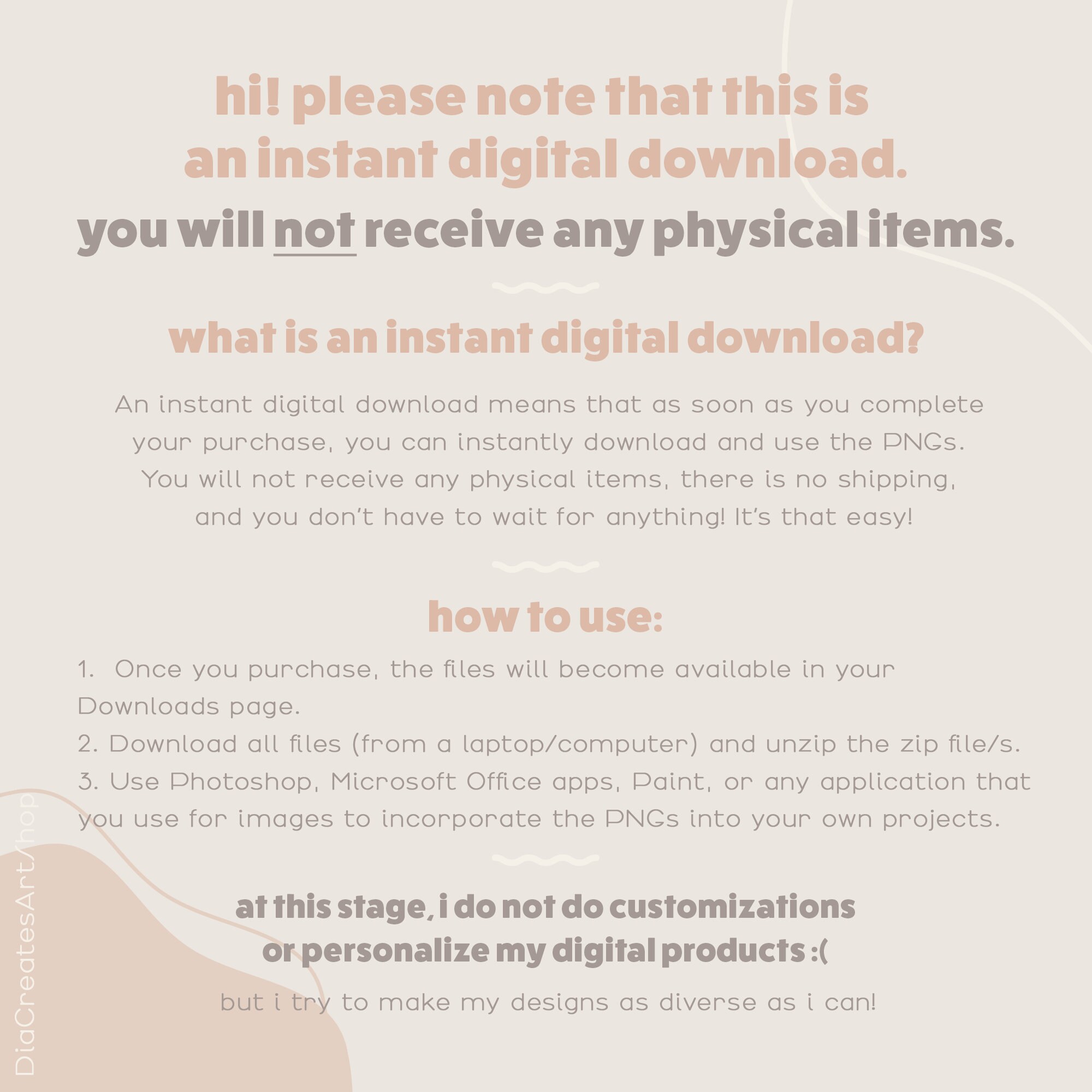 Self-care Clip Art PNG Pack 35 Individual Pngs | Etsy