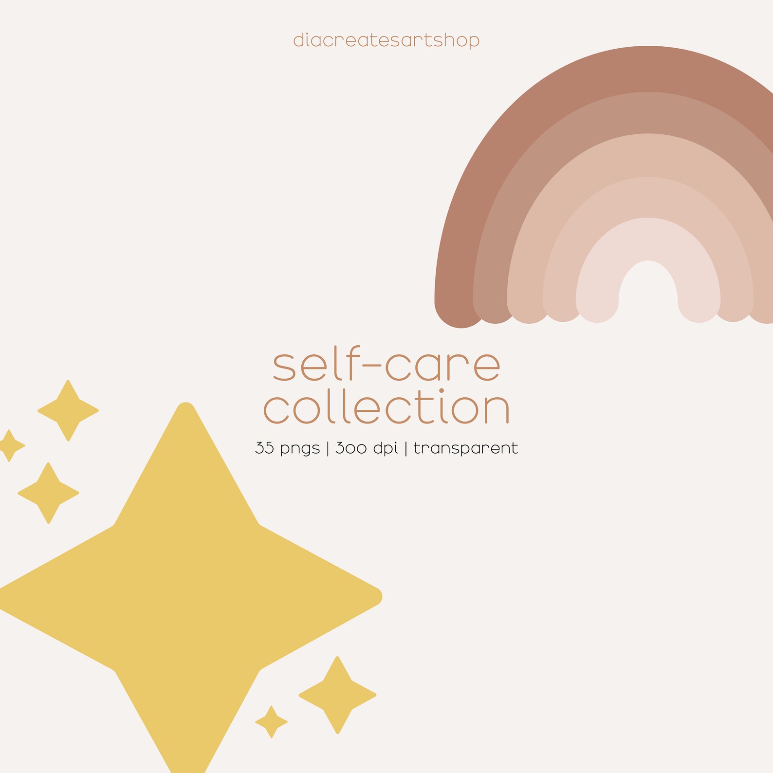 Self-care Clip Art PNG Pack 35 Individual Pngs | Etsy