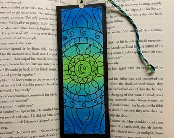 Handmade Mandala Bookmarks Colorful Mandala Bookmarks - Etsy