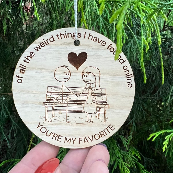 Of All the Weird Things I Have Found Online Christmas Ornaments - Etsy