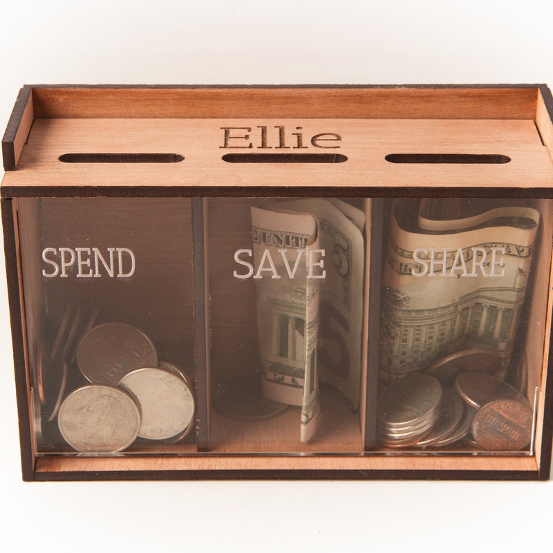 Give Save Spend - Etsy