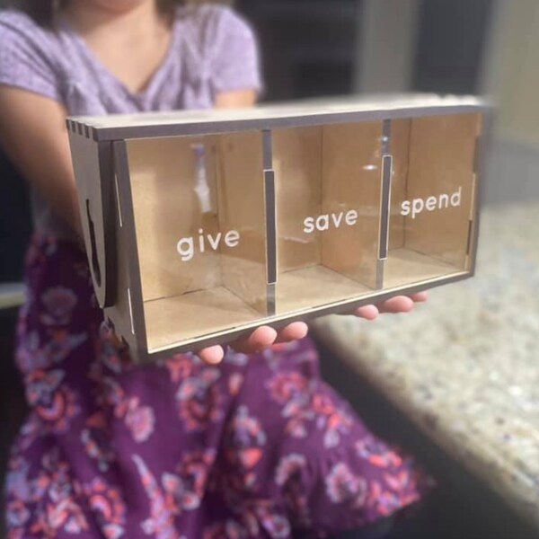 Give Save Spend - Etsy