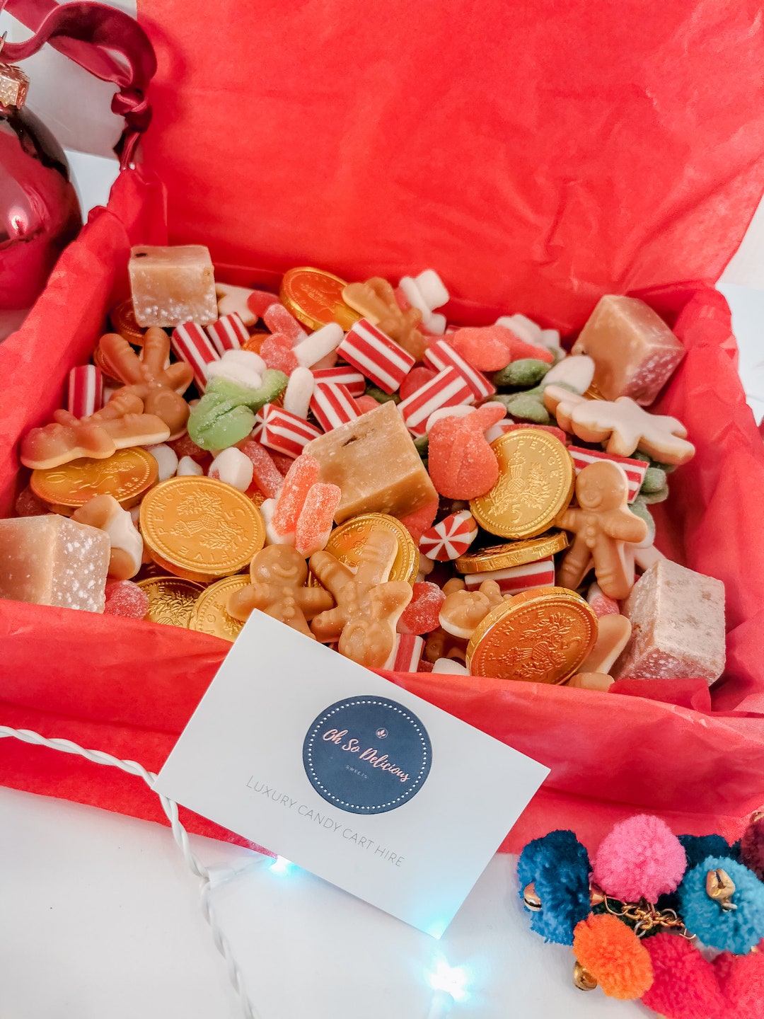 Luxury Christmas Sweet Box Large - Etsy