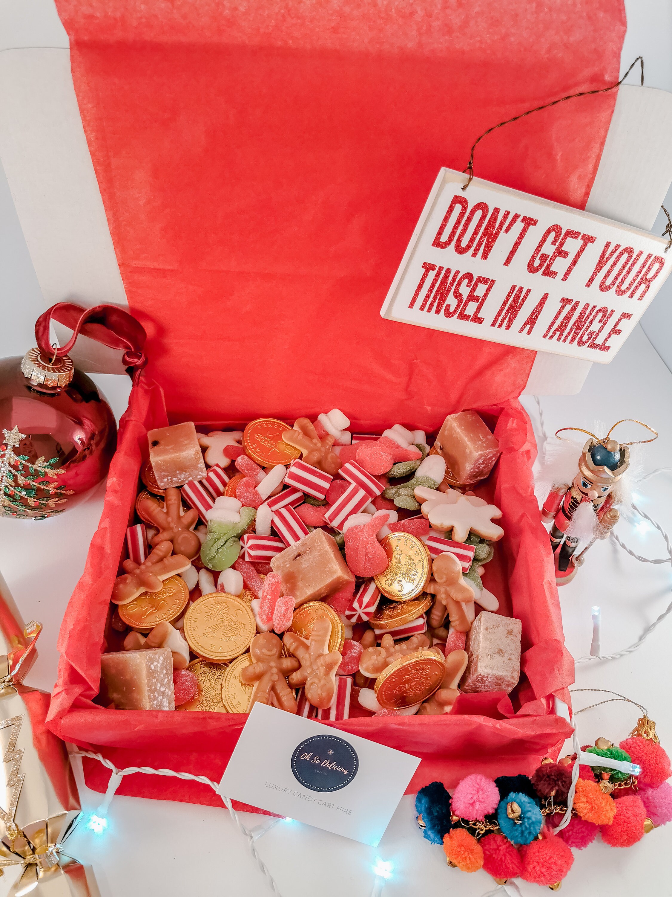 Luxury Christmas Sweet Box Large - Etsy