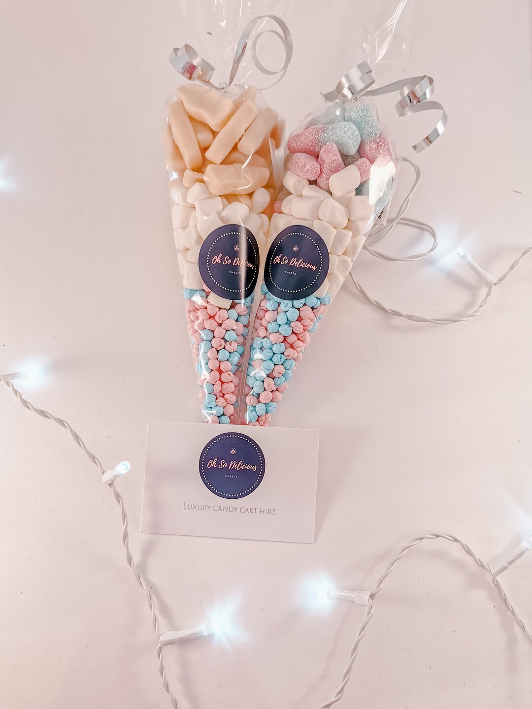 Gender Reveal Candy Cones - Etsy
