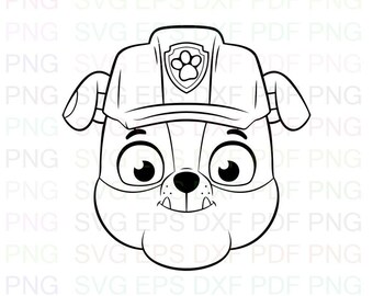 Patrol Rubble Face - Etsy