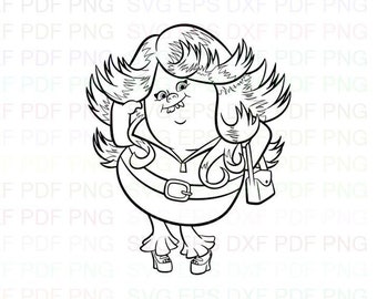 Outline Trolls - Etsy