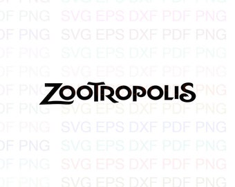Zootopia Logo Svg - Etsy
