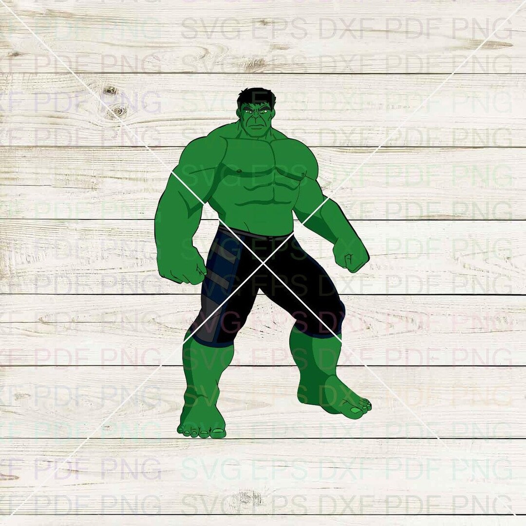 Hulk_hand_face_silhouette_044 Svg Dxf Eps Pdf Png, Cricut, Cutting File ...