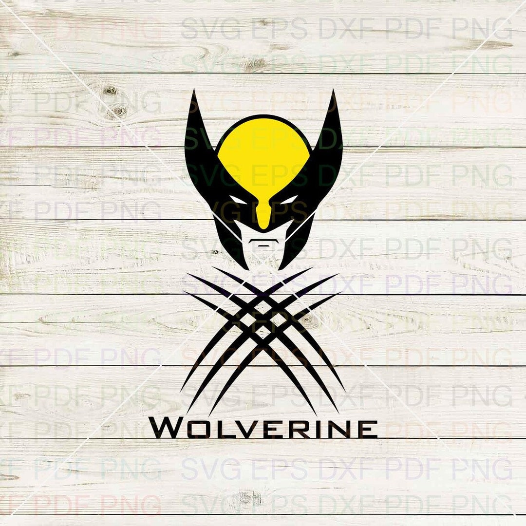 Wolverine_svg Svg Dxf Eps Pdf Png, Cricut, Cutting File, Vector ...
