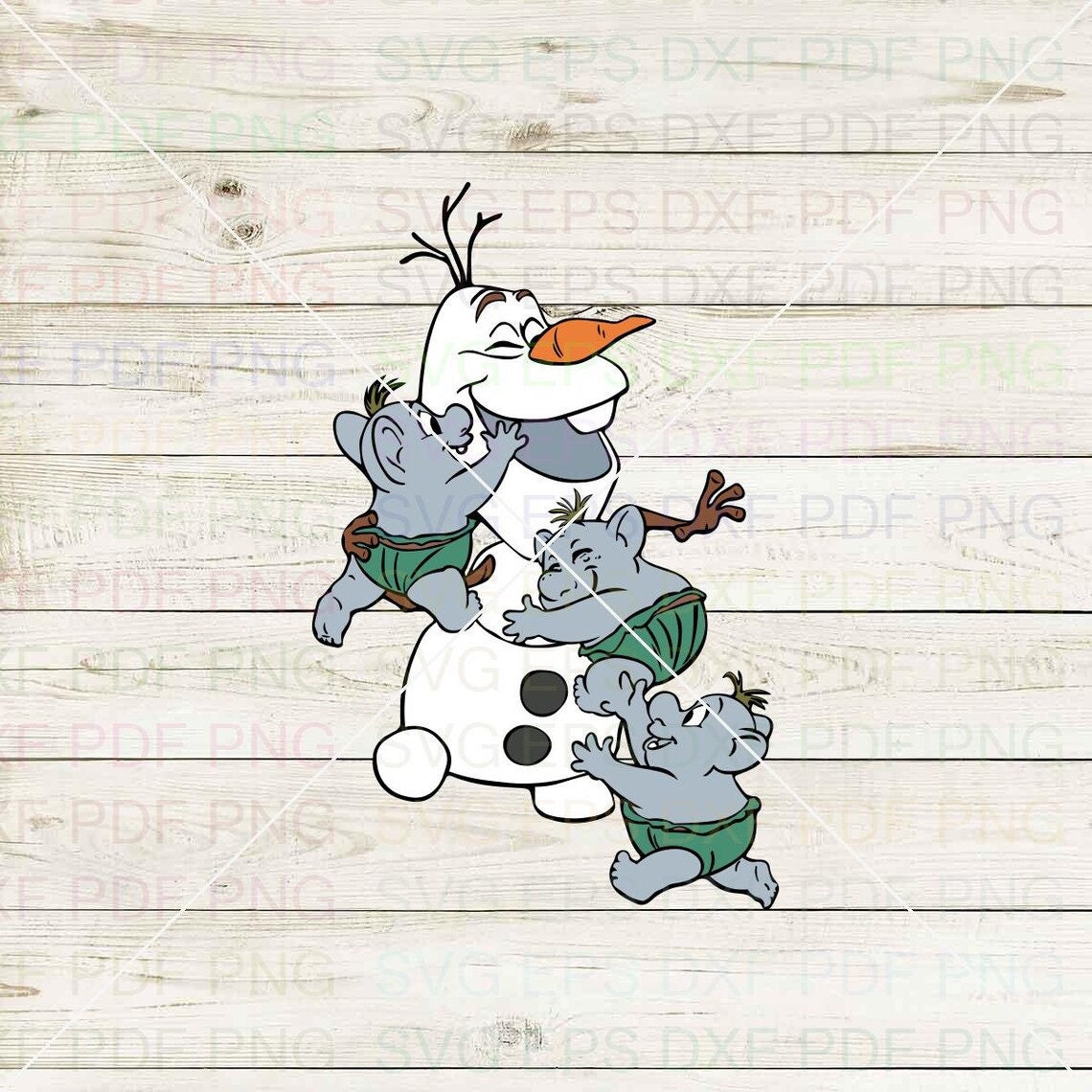 Olaf_frozen_016 Svg Dxf Eps Pdf Png Cricut Cutting File - Etsy