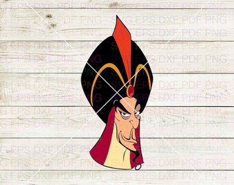 Jafar Aladdin Layered SVG Cricut Cut File Silhouette Vector - Etsy