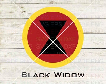 Black Widow Spider Svg Black Widow Spider Clipart Black - Etsy