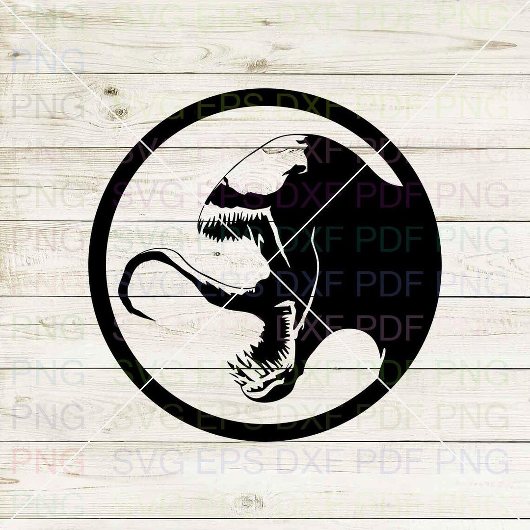 Venom_silhouette_005 Svg Dxf Eps Pdf Png Cricut Cutting - Etsy