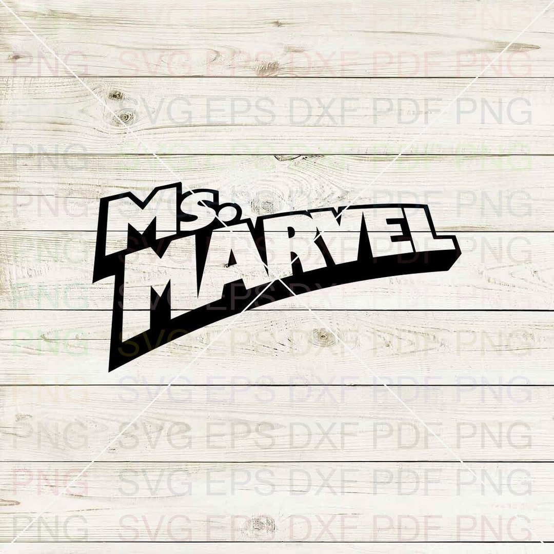 Captain_marvel_silhouette_001 Svg Dxf Eps Pdf Png Cricut - Etsy