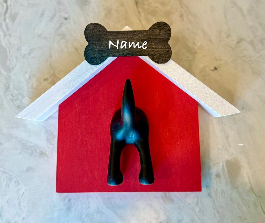Personalized Dog Hook; Leash Holder; Wall Hook for Dogs; Custom Dog ...