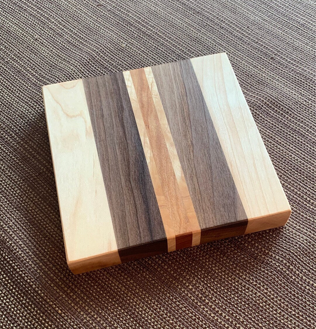 Solid Wood Bar Cutting Board - Etsy