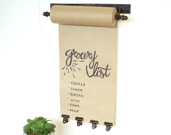 Hanging Note Roll - Etsy