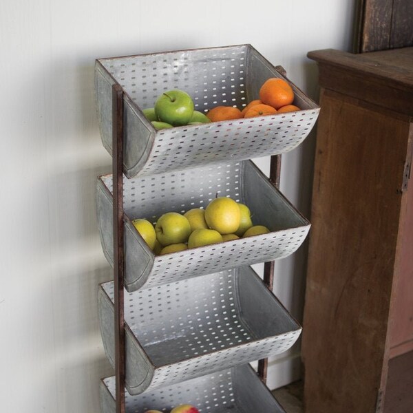 Metal Storage Bin - Etsy