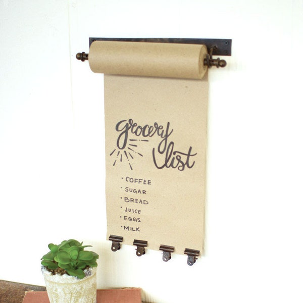Hanging Note Roll - Etsy