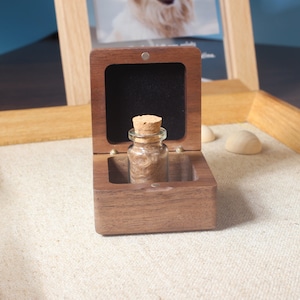Custom Wooden Pet Fur Keepsake,wooden Pet Memorial Box,personalized Pet ...