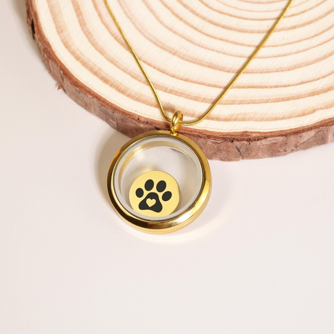 Custom Pet Memorial Locket,pet Memorial Gift,pet Hair Keepsake ...