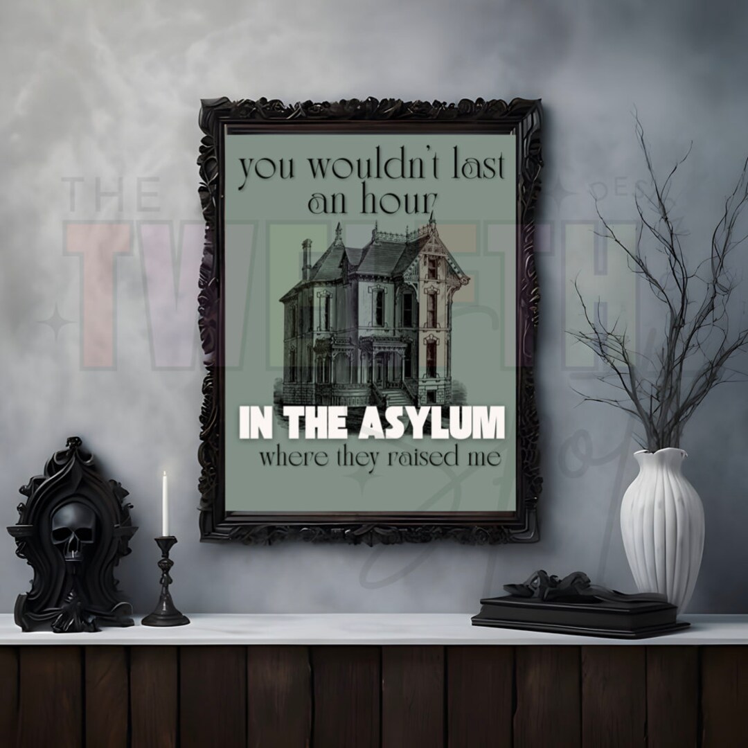 Taylor Halloween Inspired Wall Art HQ Printable Who's Afraid of Little ...