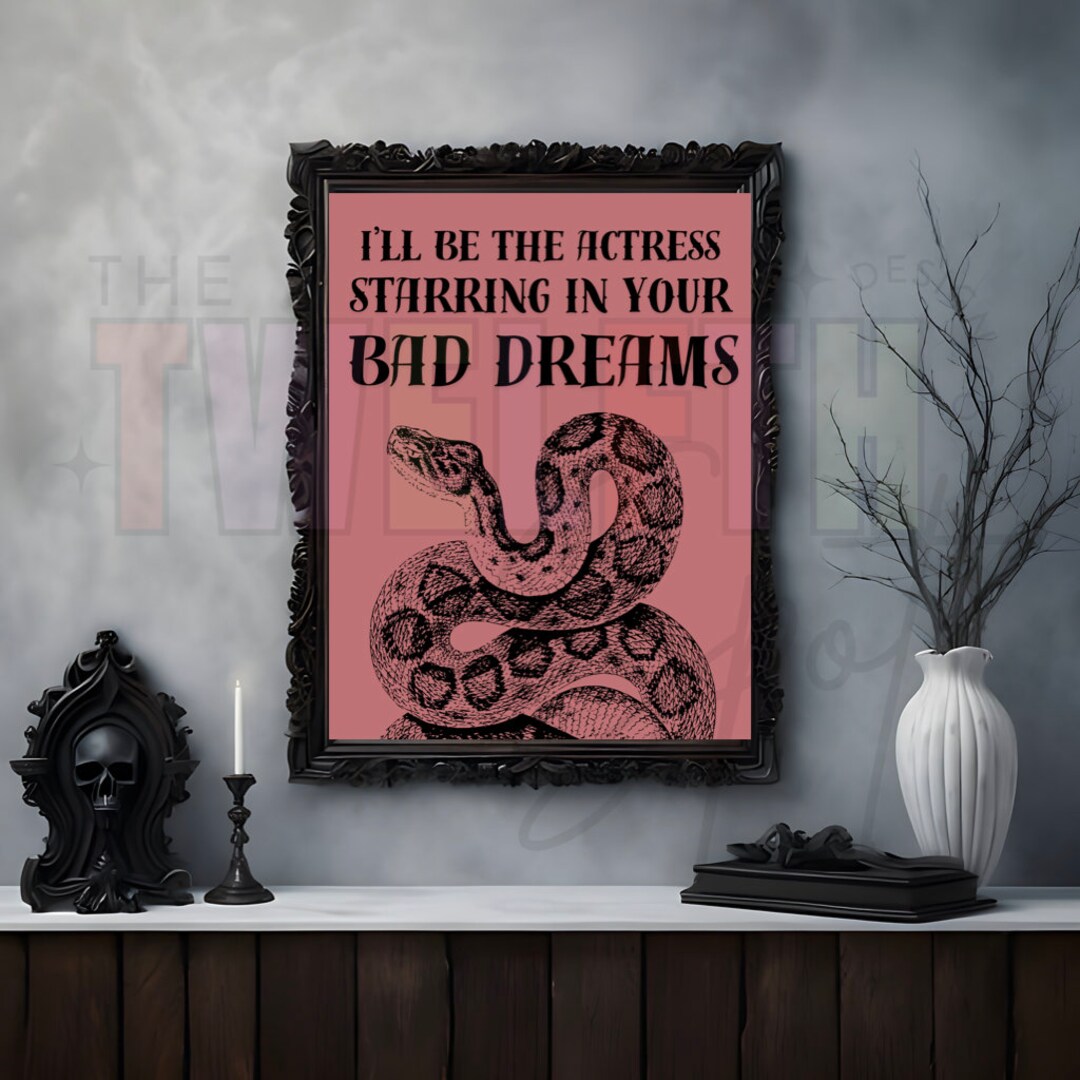 Taylor Halloween Inspired Wall Art \ HQ Printable \ Look What You Made ...