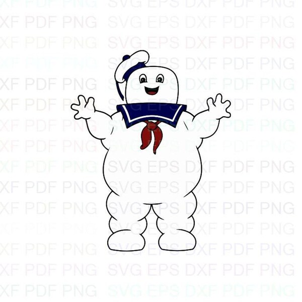 Stay Puft Svg - Etsy