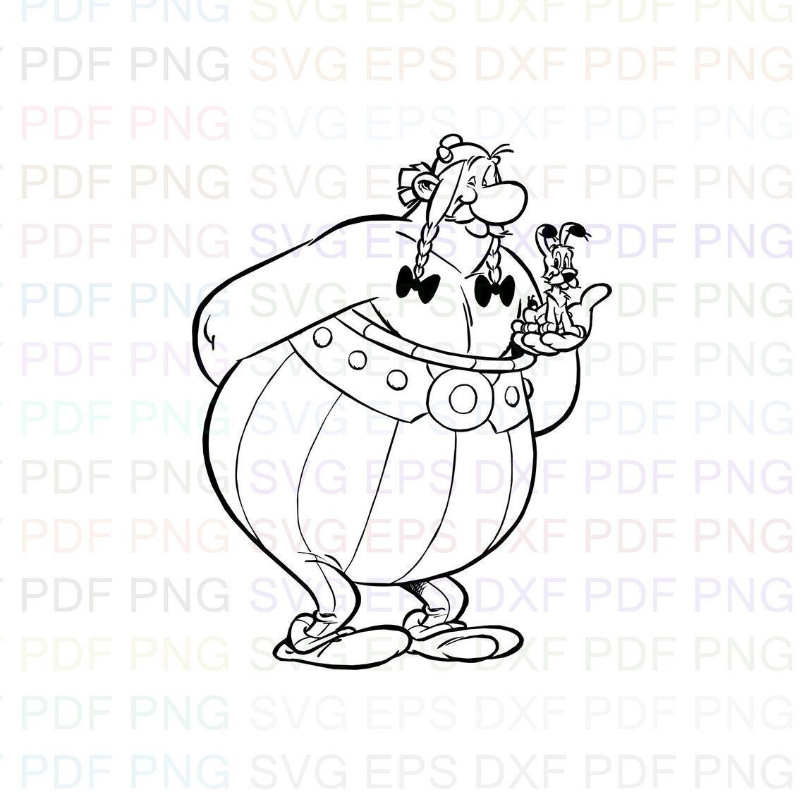 Asterix And Obleix Clip Art