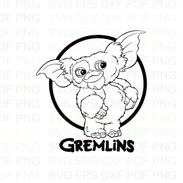 Gremlin Svg - Etsy