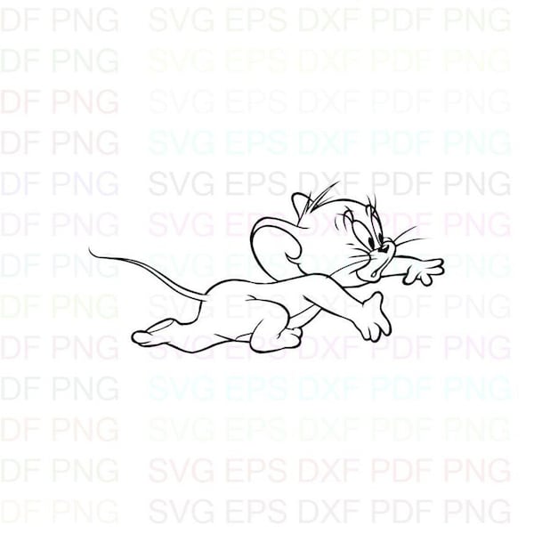 Tom and and Jerry Svg Files - Etsy