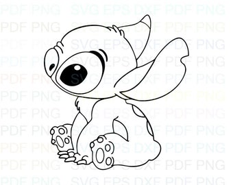 Lilo_and_scrump_lilo_and_stitch_027 Svg Dxf Eps Pdf Png, Cricut ...