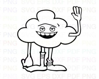 Cloud Trolls Svg - Etsy
